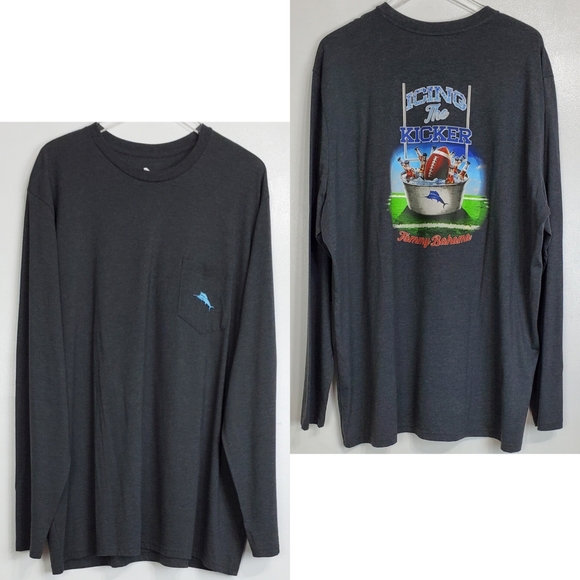 Tommy Bahama | Shirts | Nwt Tommy Bahama Icing The Kicker Pocket Long ...